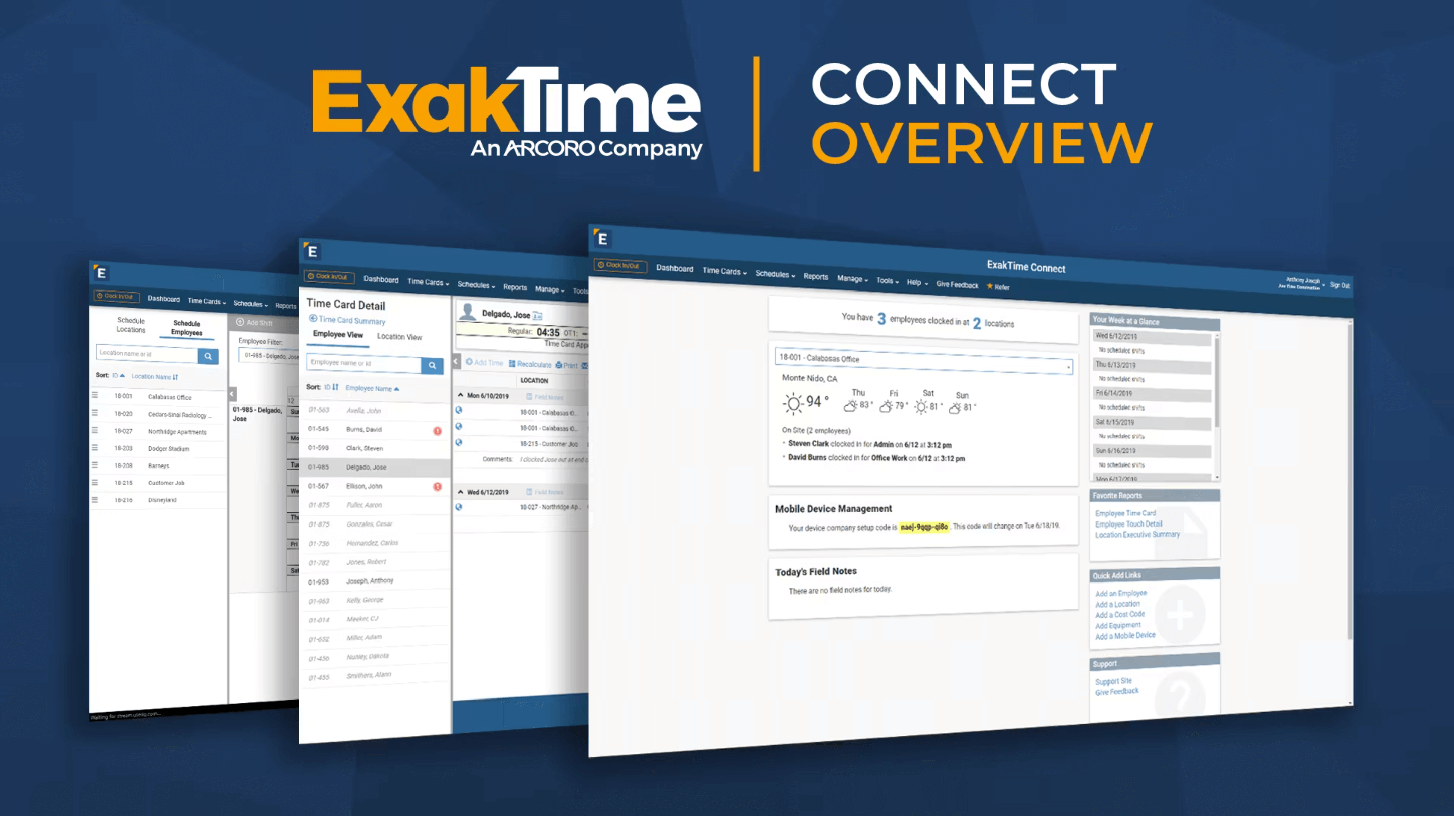 ExakTime | Employee Time Tracking App | Payroll Reporting