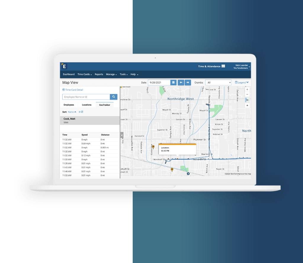 GPS Tracking | Employee Location Time Clock App