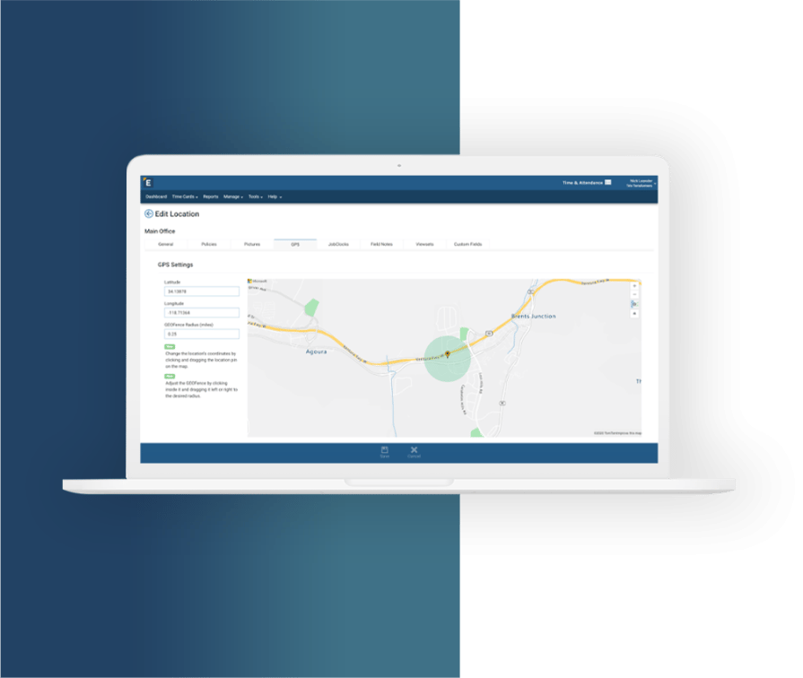 GPS Tracking | Employee Location Time Clock App