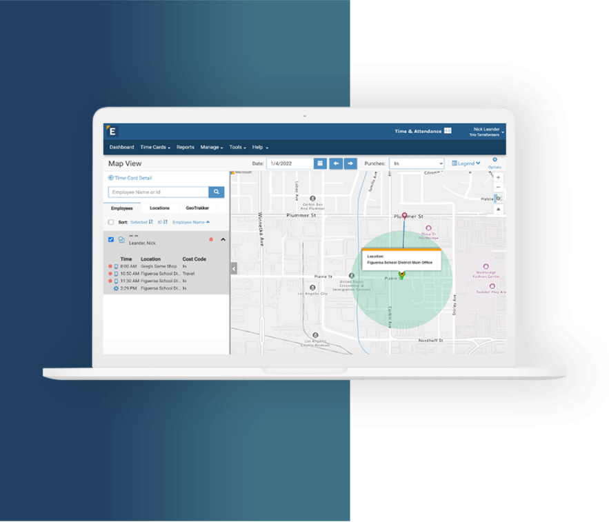 GPS Tracking | Employee Location Time Clock App